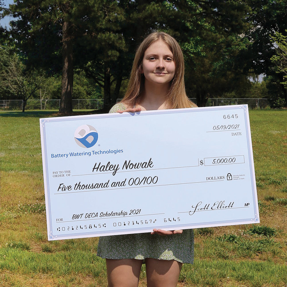 2021 DECA Scholarship - Battery Watering Technologies