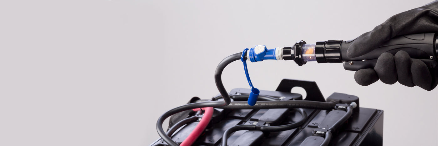 DIRECT FILL LINK - Blue Connector (09FBLUT3) - Battery Watering ...